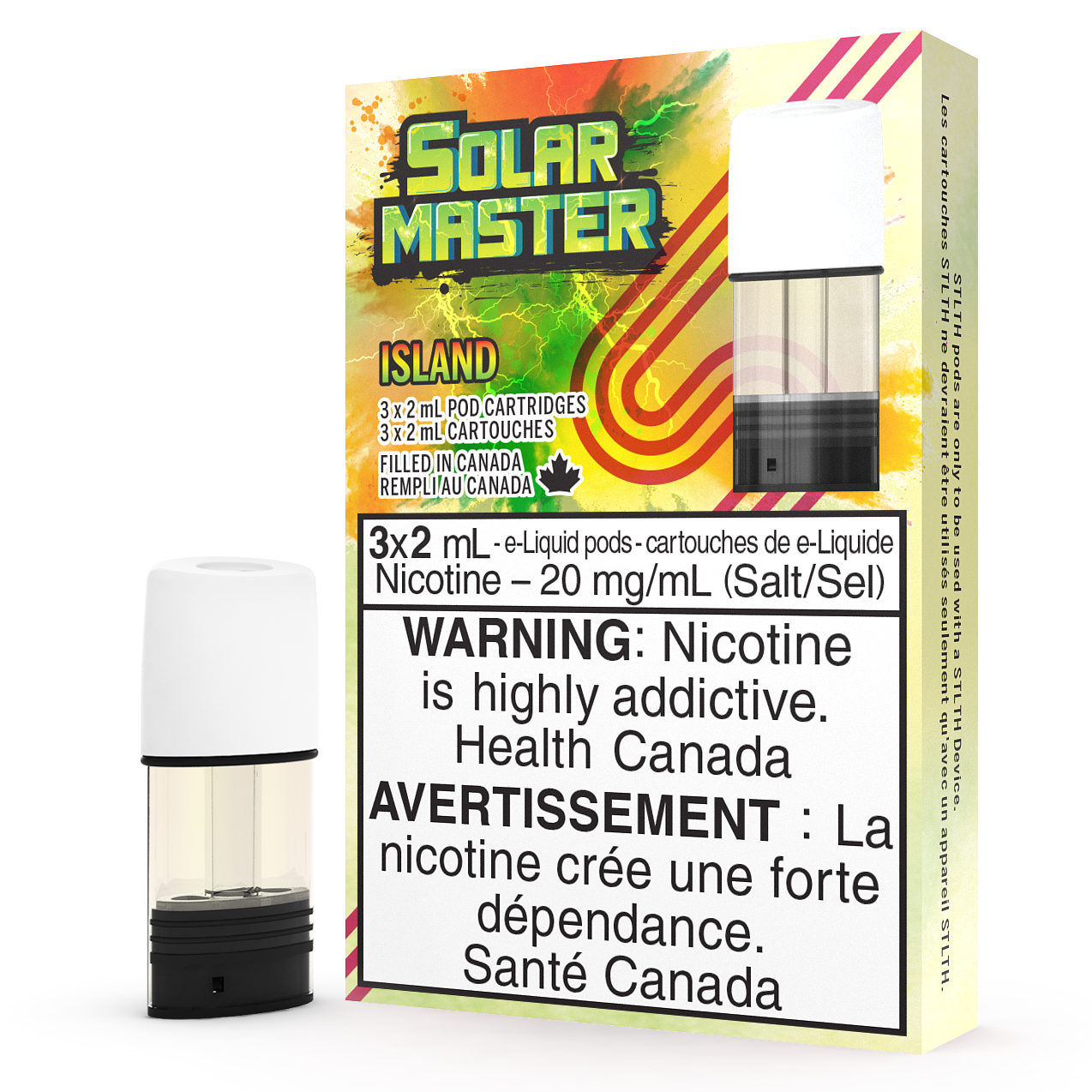Best STLTH POD PACK - SOLAR MASTER ISLAND Vape Shop Online | Fast Vape ...